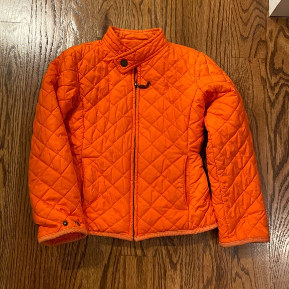 Ralph Lauren | Jackets & Coats | Ralph Lauren Kids Orange Jacket | Poshmark